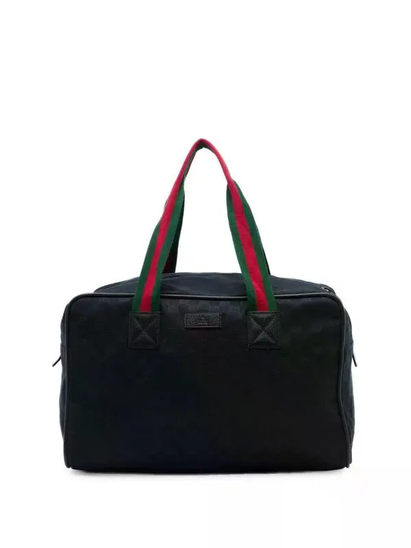 Gucci 2016-2026 Gg Canvas Web Travel Bag