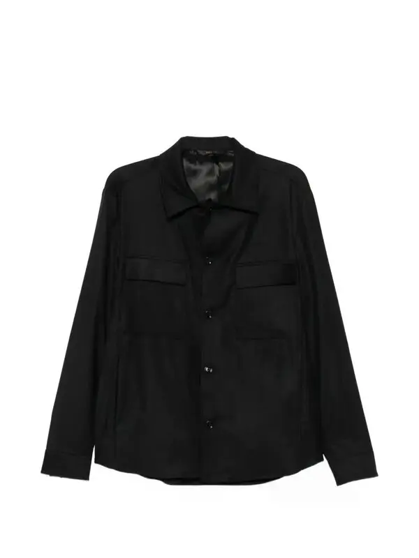 BRIGLIA 1949 John Button-up Shirt Jacket