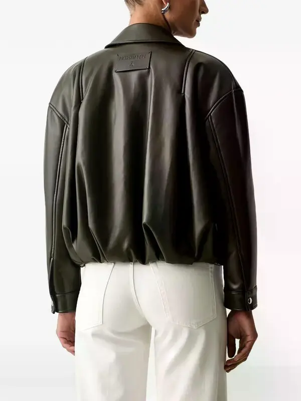 Patrizia Pepe Logo-patch Zip-up Jacket