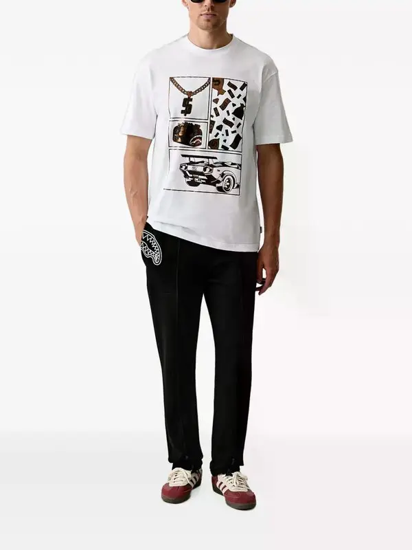SPRAYGROUND Shark-print Track Pants