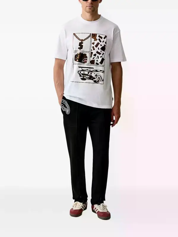 SPRAYGROUND Shark-print Track Pants