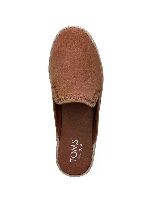 Toms Suede Espadrille Slides