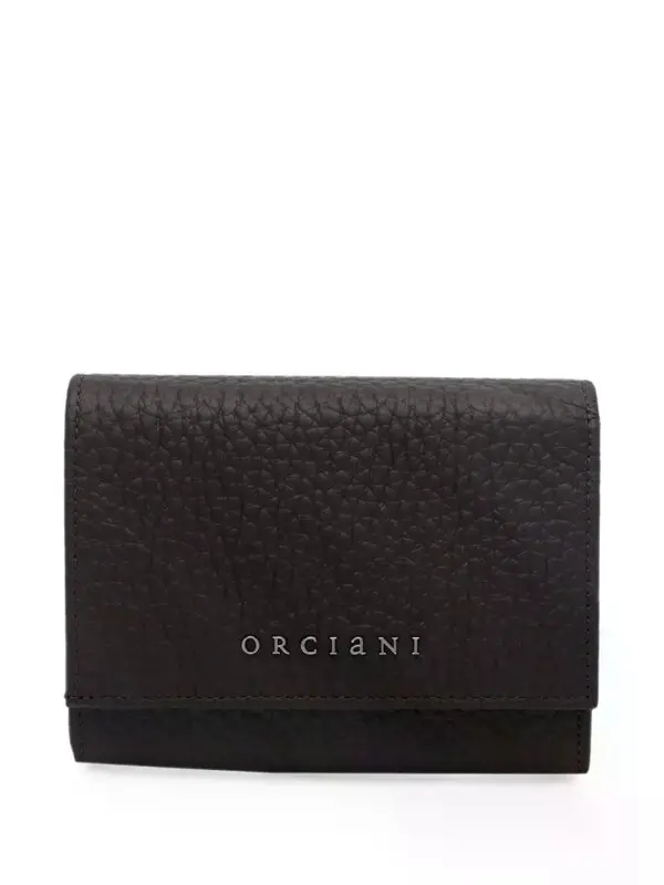Orciani Grained-leather Wallet