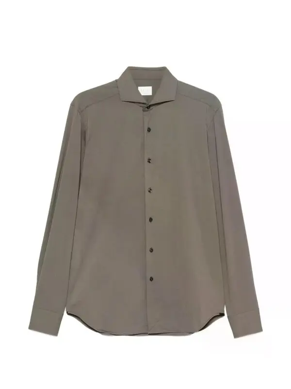 XACUS Spread-collar Shirt - Grey