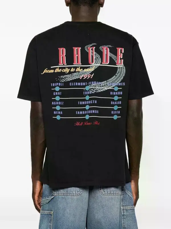 Rhude Desert Decides Graphic-print T-shirt