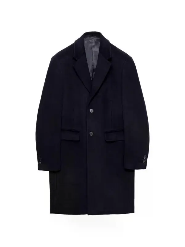 Prada Single-breasted Wool And Cashmere Coat