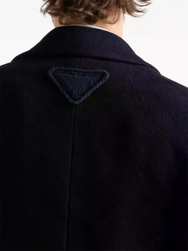 Prada Single-breasted Wool And Cashmere Coat