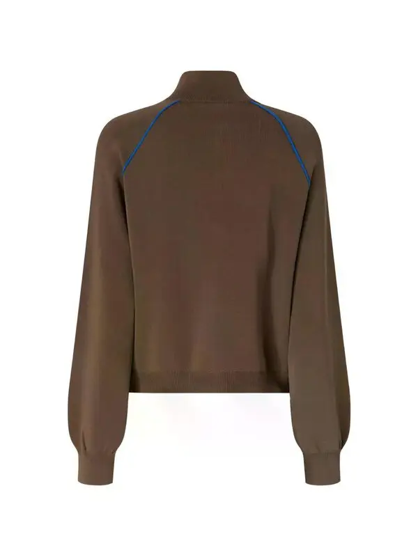 Pinko Piped Raglan-sleeve Jacket