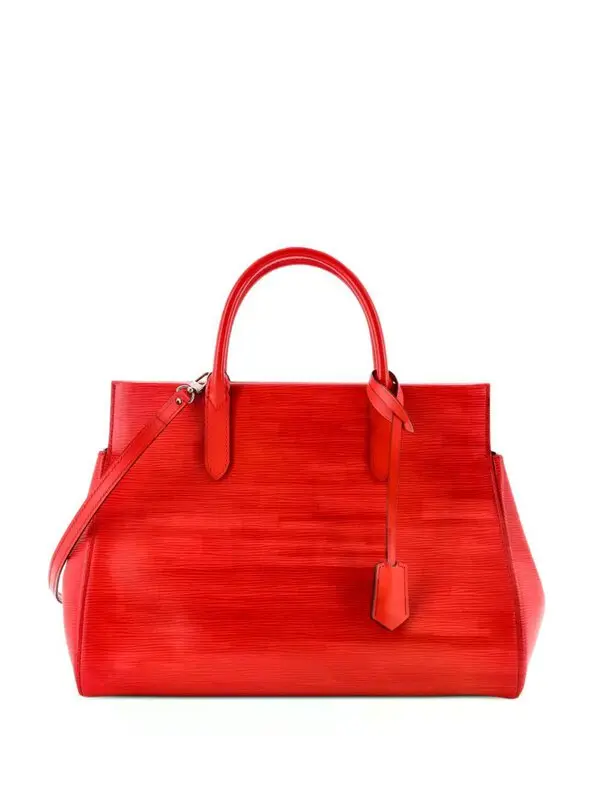 LOUIS VUITTON Marly Handbag Epi Leather Mm Satchel - Red