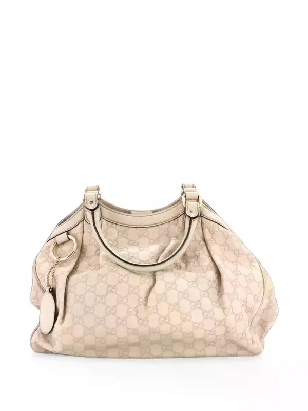 Gucci Sukey Ssima Leather Tote Bag