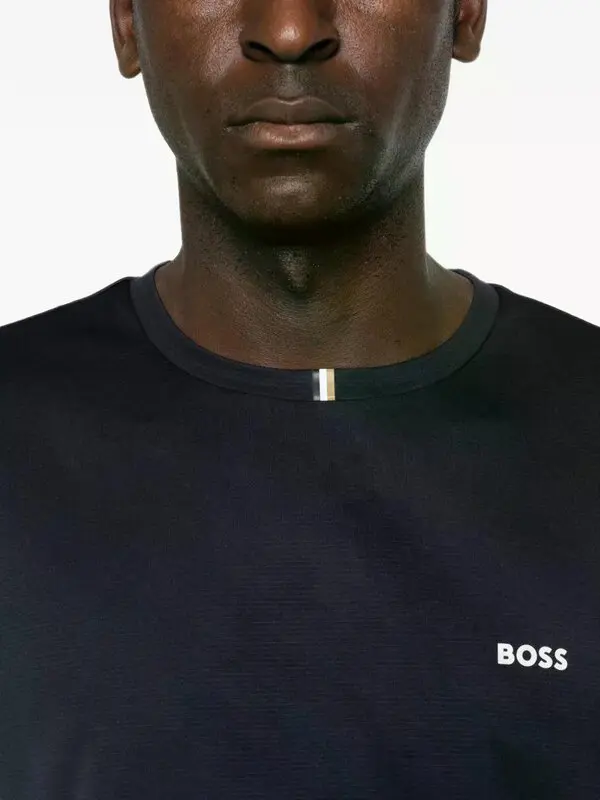 BOSS Logo-print Short-sleeve T-shirt