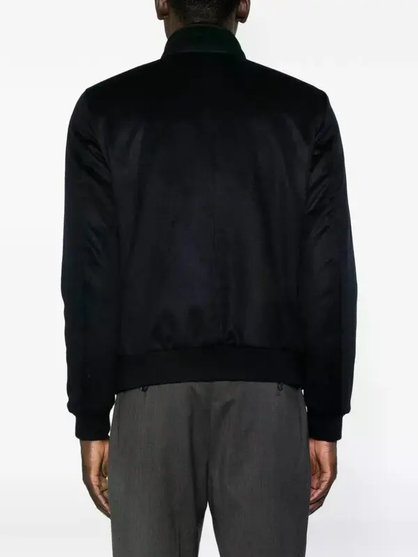 MOORER Button-fastening Bomber Jacket