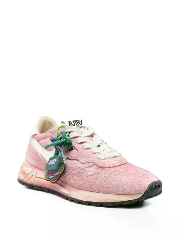 AUTRY Super Vintage Panelled Sneakers - Pink