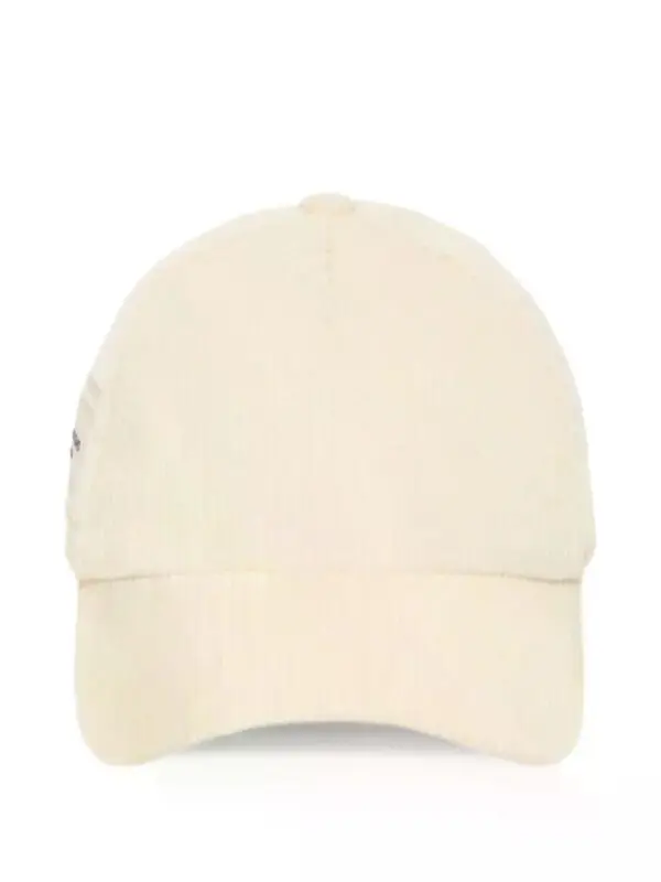 Max Mara Velvet Baseball Cap - Neutrals