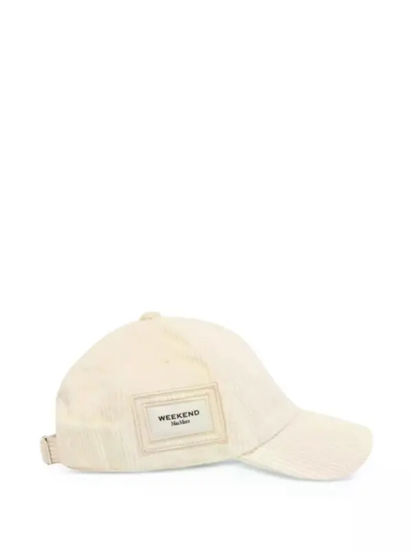 Max Mara Velvet Baseball Cap - Neutrals