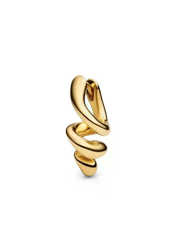 MARIA BLACK Coil Huggie Earring