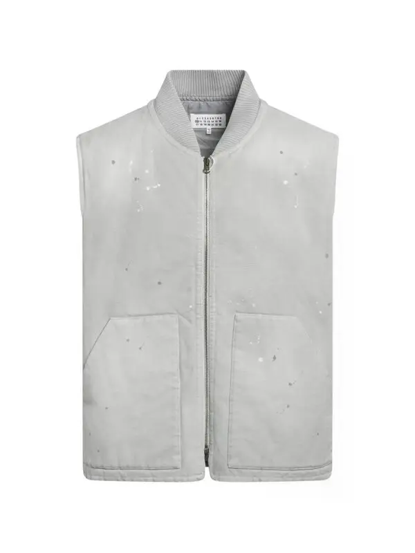 MAISON MARGIELA Paint-splatter Waistcoat