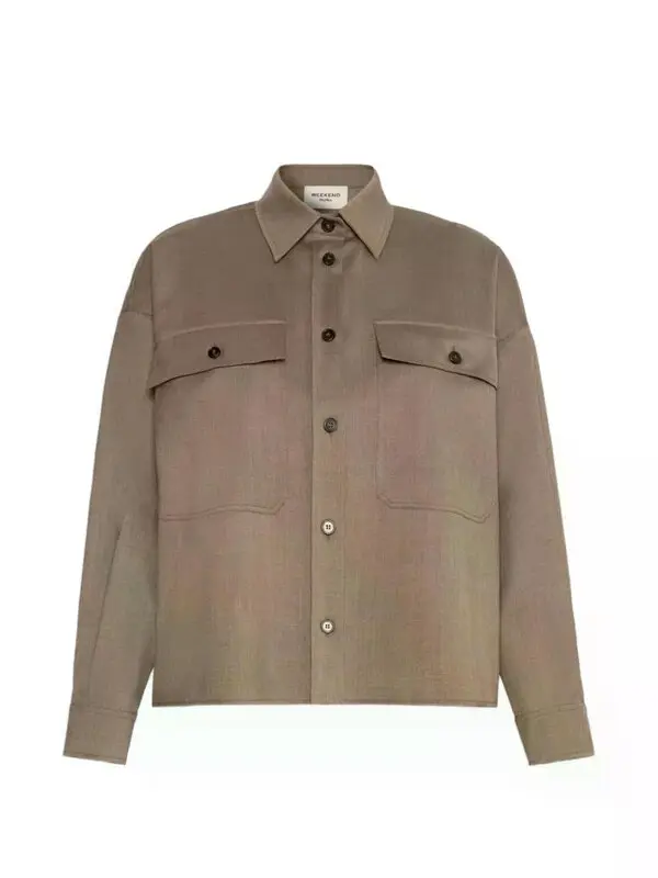 Max Mara Stretch Wool Twill Jacket