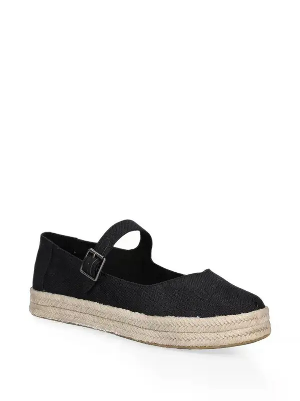 Toms Carolina Buckled Platform Espadrilles