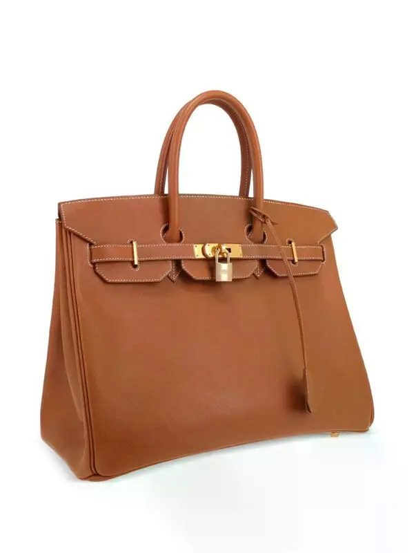 Hermès 1996 35 Birkin Tote Bag - Brown