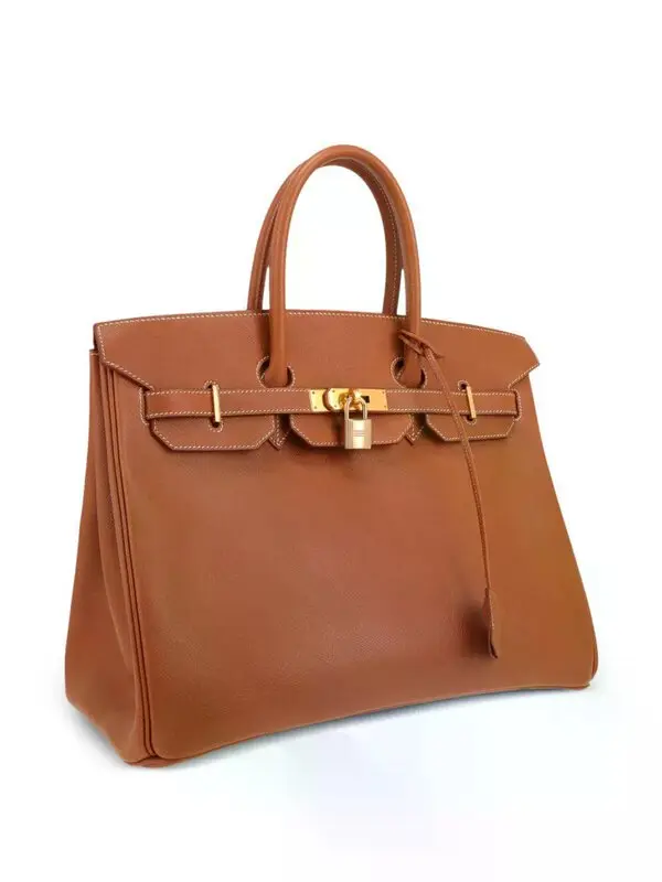 Hermès 1996 35 Birkin Tote Bag - Brown
