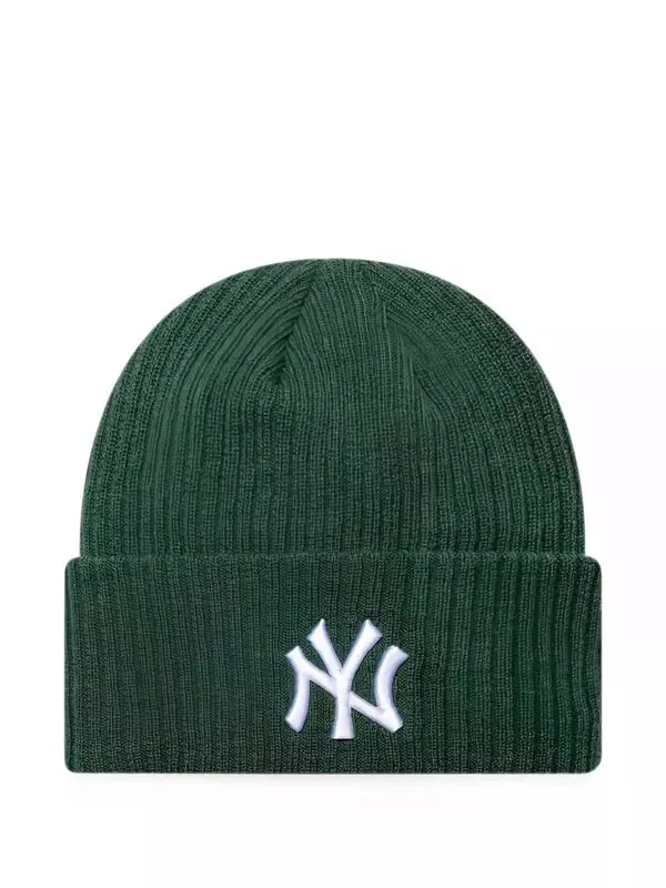 New Era Logo-embroidered Ribbed Beanie Hat