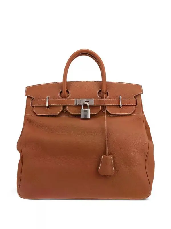 Hermès 2022 Haut À Courroies Tote Bag - Brown