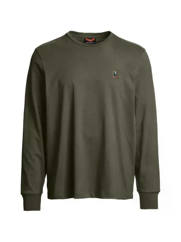 PARAJUMPERS Logo-patch Long-sleeve T-shirt