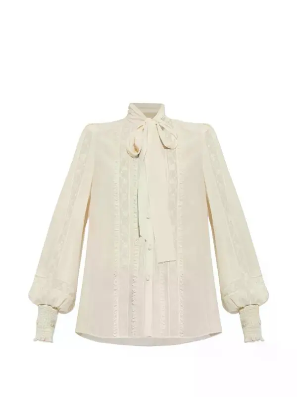 Valentino Garavani Silk Shirt - Neutrals