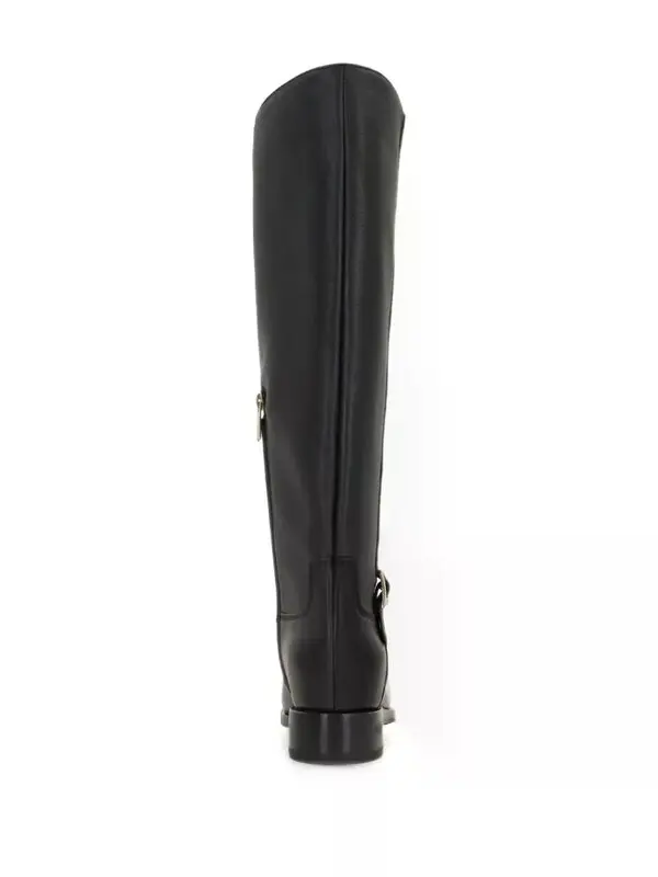 Santoni Buckle-detail Knee-high Boots