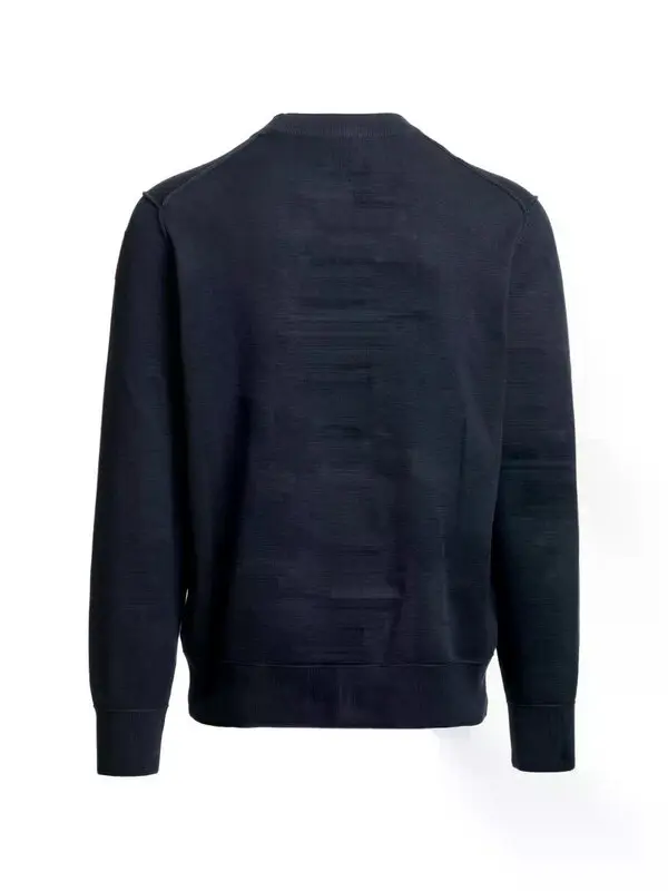 PARAJUMPERS Basic Braw Logo-patch Knit Pullover