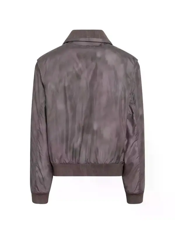 MAISON MARGIELA Zip-up Ribbed-trim Jacket