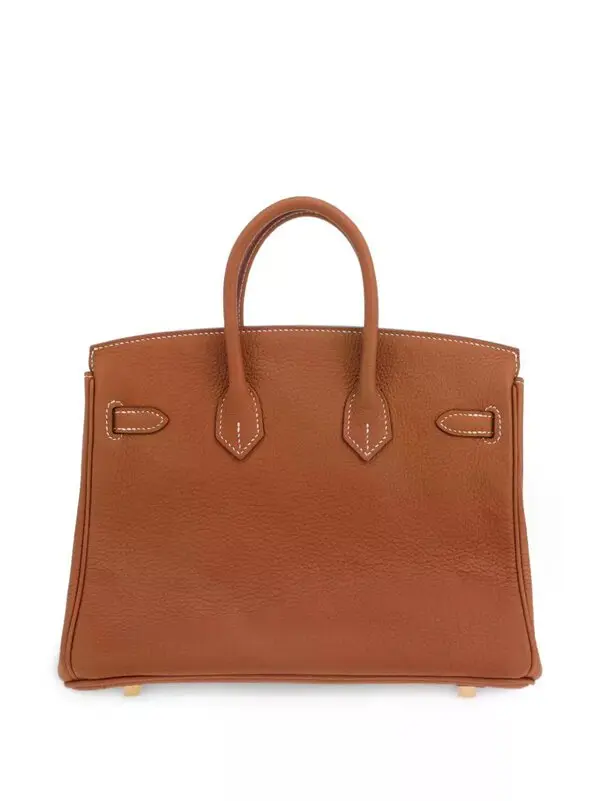 Hermès 2022 25 Birkin Tote Bag - Brown