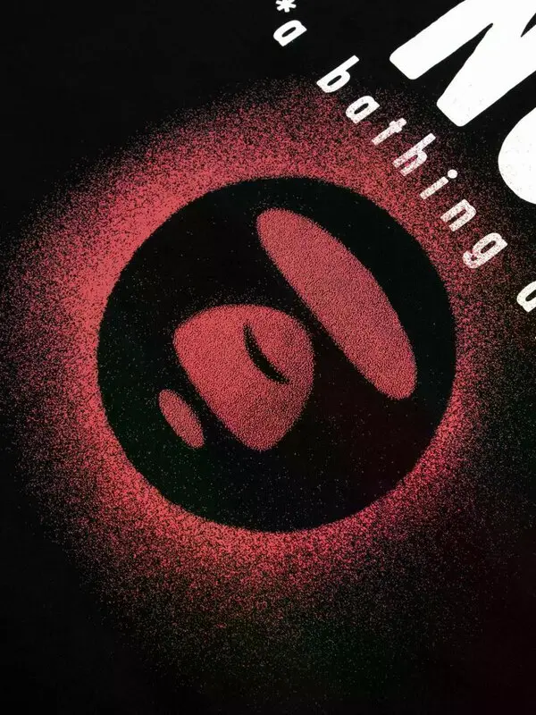 AAPE BY *A BATHING APE Moonface Logo-print Hoodie