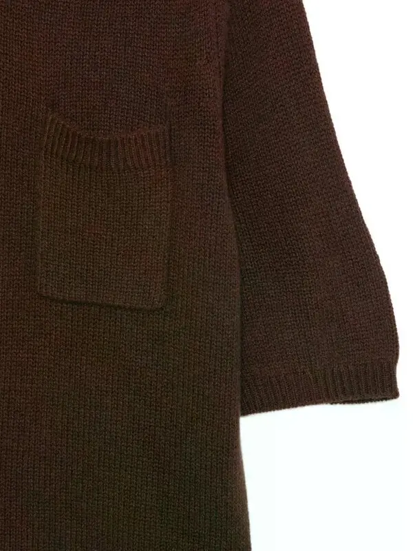 LUISA CERANO Patch-pocket Raglan-sleeve Sweater