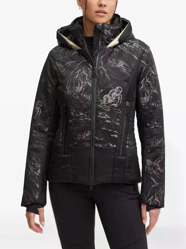 SPORTALM Graphic-print Hooded Jacket