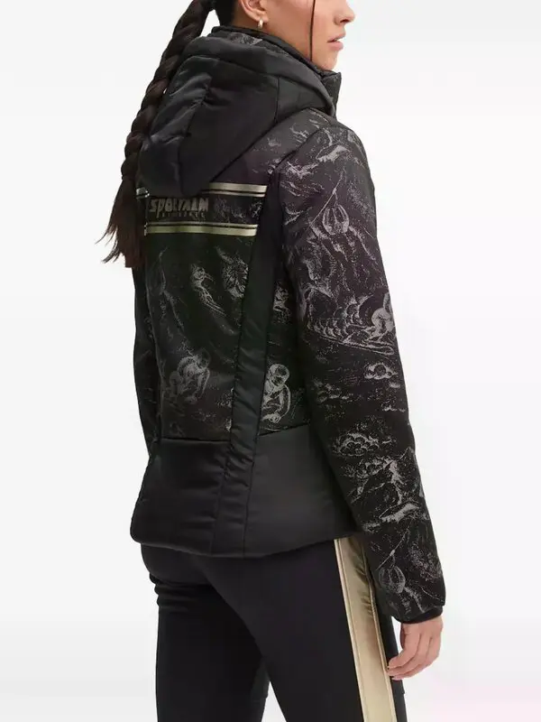 SPORTALM Graphic-print Hooded Jacket
