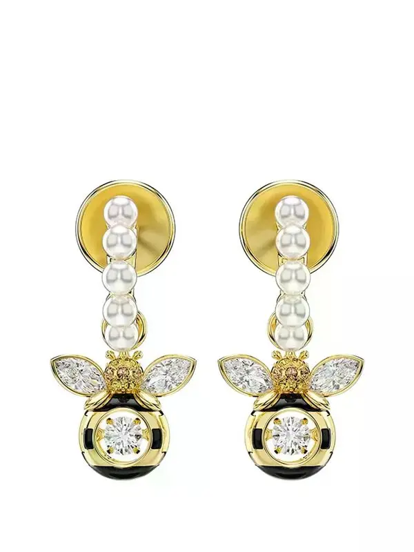 SWAROVSKI Idyllia Drop Earrings - Gold