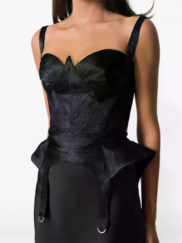 NORINA ST Kaly Lace-up Corset Top