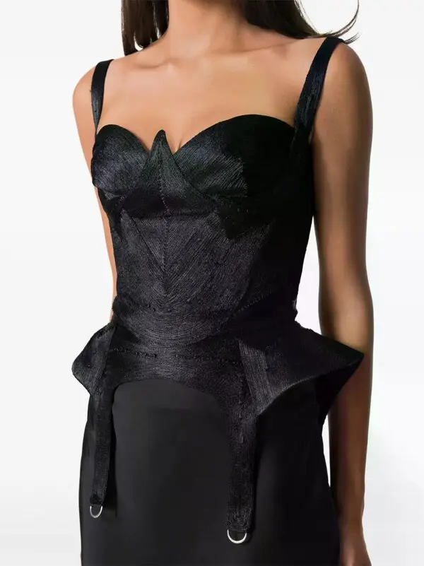 NORINA ST Kaly Lace-up Corset Top
