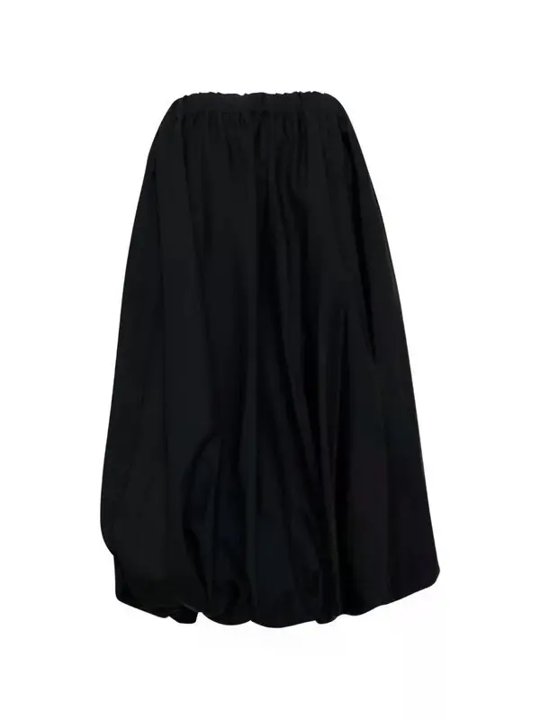 Noir Kei Ninomiya Bow-detail Balloon Skirt - Black