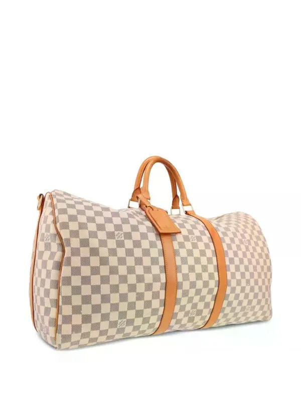 LOUIS VUITTON 2006 Damier Azur Keepall Luggage