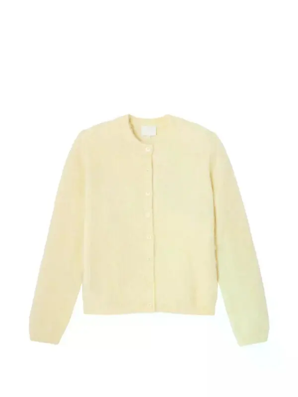 A.p.c. Crew-neck Cardigan - Yellow