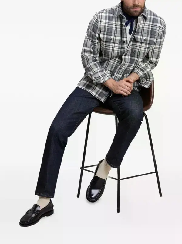 Woolrich Check-pattern Flap-pocket Shirt