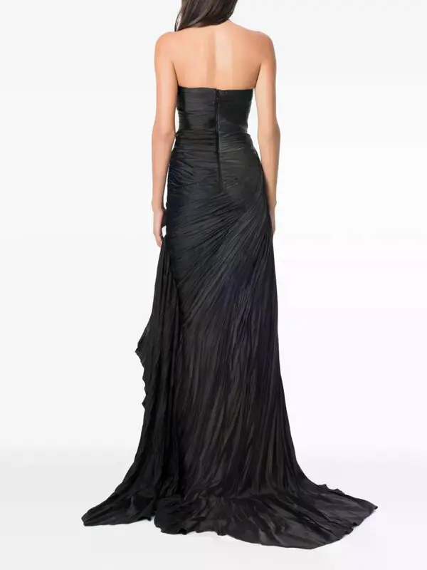 NORINA ST Viva Ruched Strapless Gown