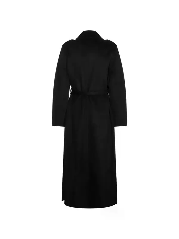 THE DYNAMIS STUDIO Double-breasted Belted Coat