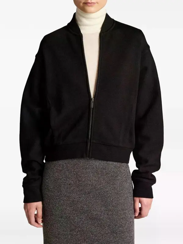 Vince Ponte-knit Bomber Jacket