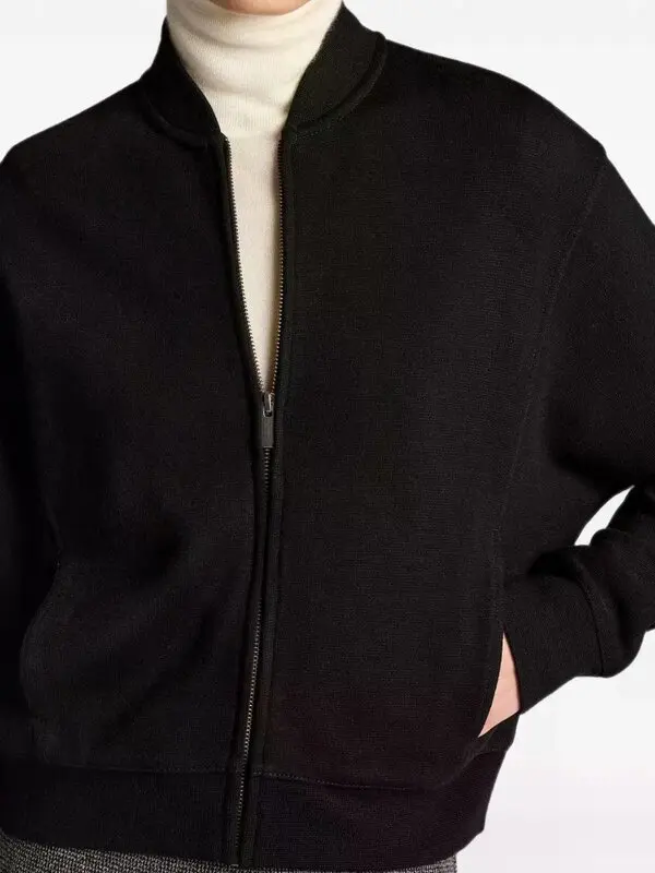 Vince Ponte-knit Bomber Jacket