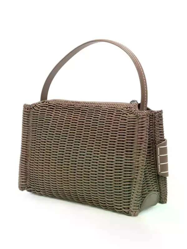 JW Anderson Woven Loafer Zip-up Tote Bag