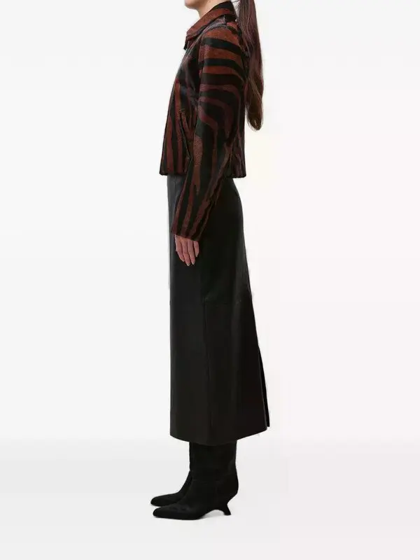 Simkhai Daria Zebra-print Jacket